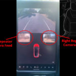 Tesla adds side camera feeds when backing up the car, cabin camera ...