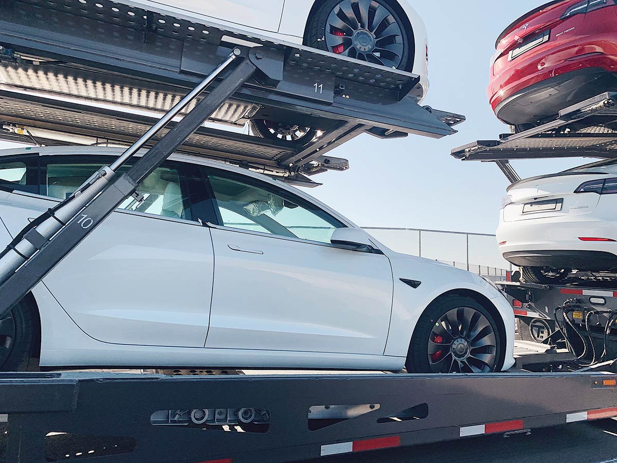 The first Tesla Model 3 shipment from China to Europe is on its way ...