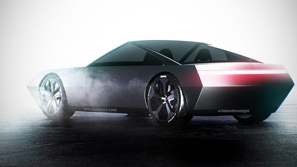 Artist imagines a Tesla Cyber Roadster (gallery) - Tesla Oracle