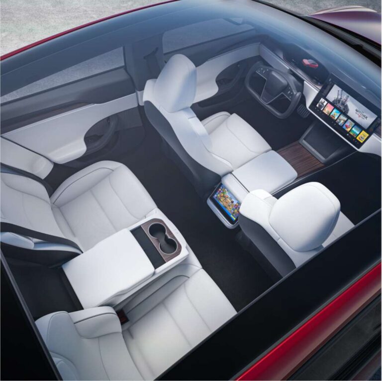 Tesla truly transforms the Model S interior and the definition of in ...