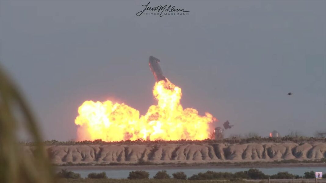 SpaceX Starship SN10 explodes moments after successful landing (videos ...