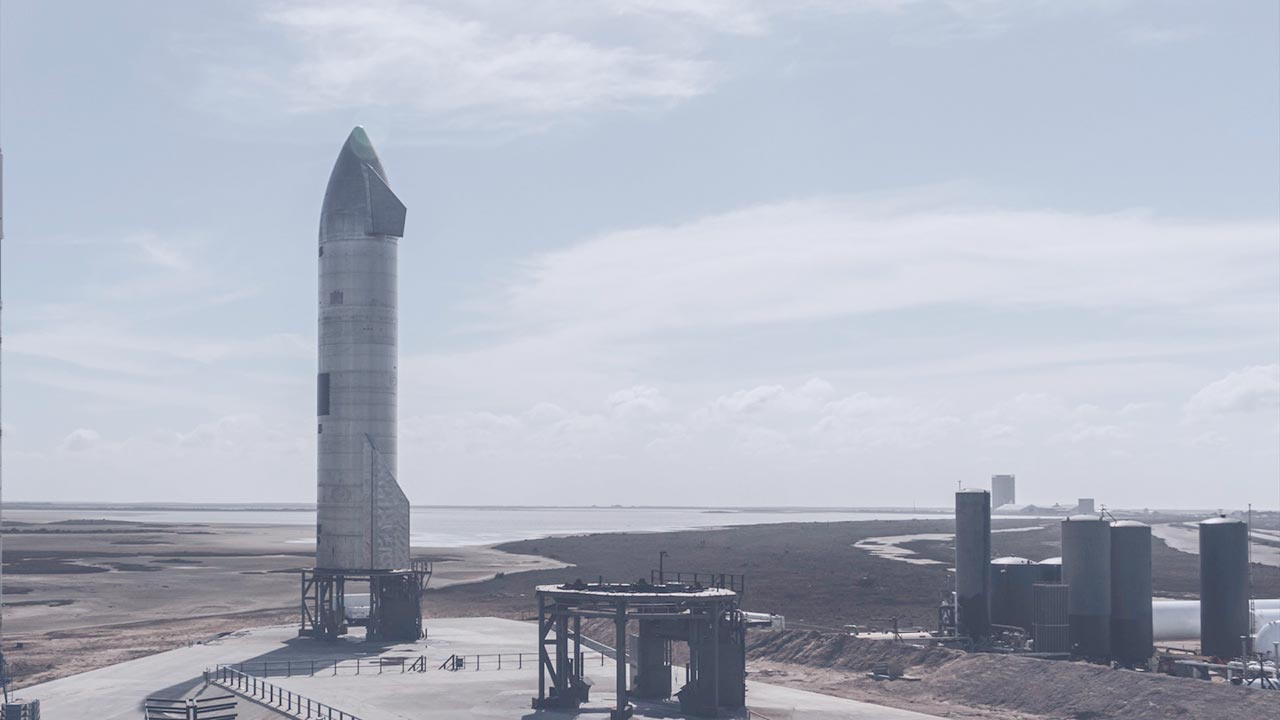 Texas fog blurs the Starship SN11 high-altitude flight test that ends ...