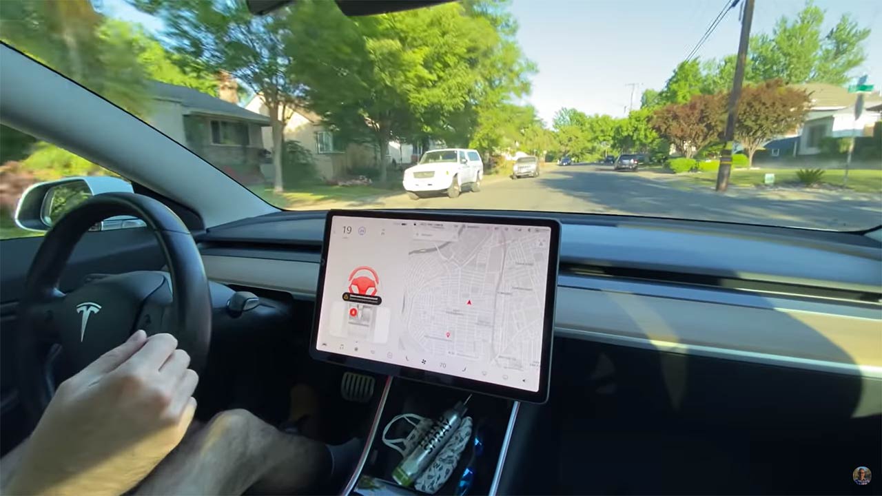 Watch how Tesla Autopilot handles 'no driver in seat' (a response to ...