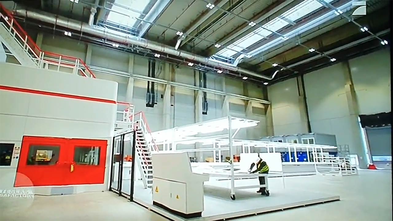 A rare look inside Tesla Gigafactory Berlin shows a tremendous amount ...