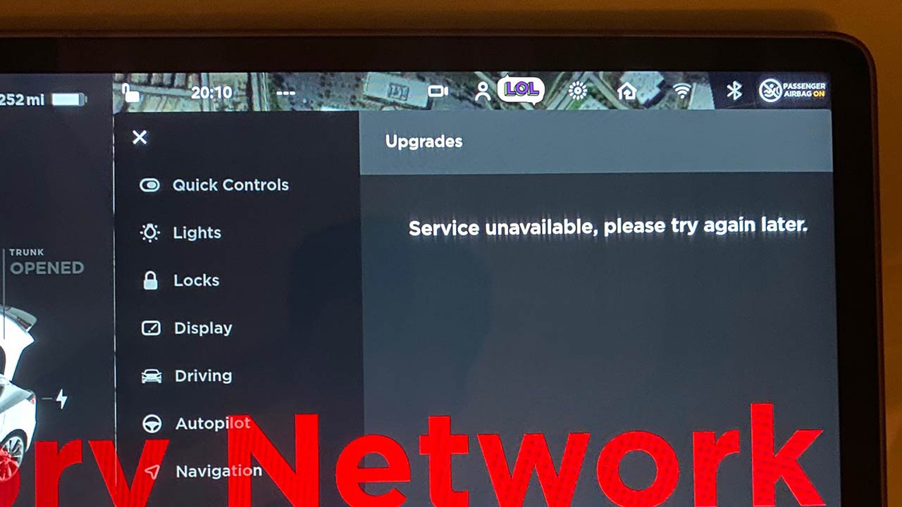 Upgrades tab coming to interface. In car purchasing etc.. Coming soon ...