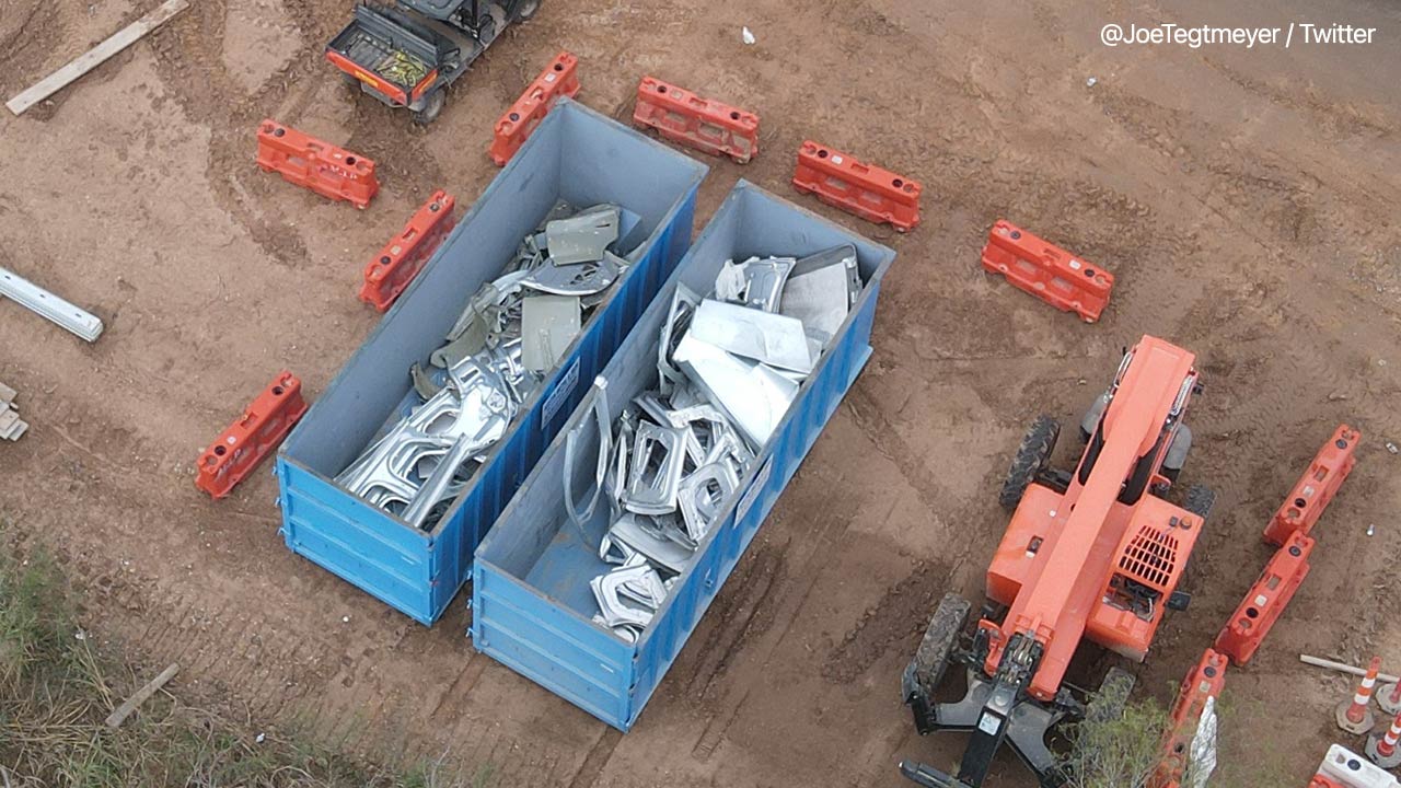 Tesla starts testing Model Y stamping machines at Giga Texas - Tesla Oracle