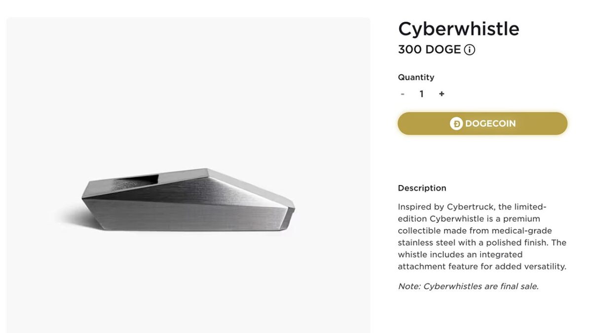 Some Tesla merch items are now buyable with the Dogecoin cryptocurrency ...