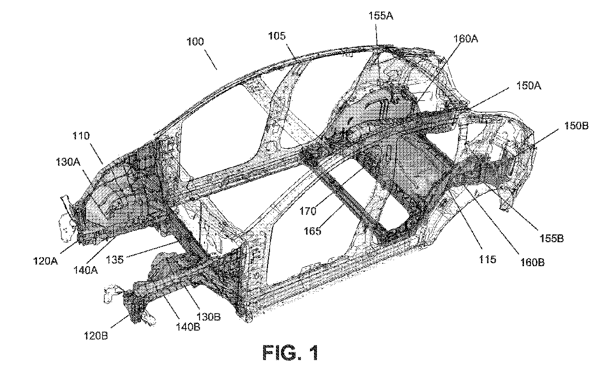 Tesla patent highlights the safety aspects of the front and rear single ...
