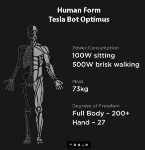 Elon Musk unveils Optimus Tesla Bot for high volume and low cost of ...