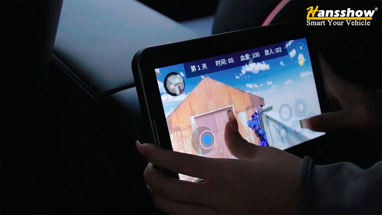 How about a Tesla Model 3 & Model Y rear screen with climate control ...