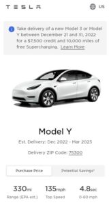 Tesla offers 10K miles of free Supercharging and a $7,500 discount on ...