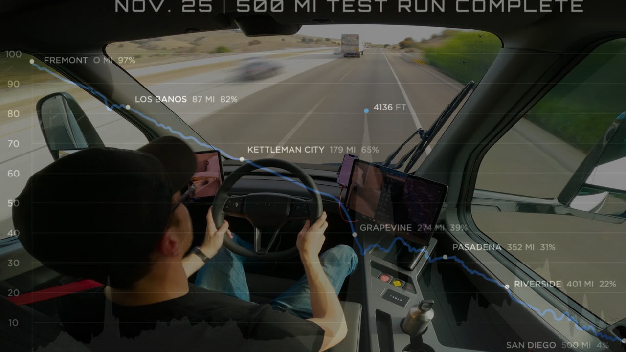 From Fremont to San Diego, watch Tesla Semi perform a 500-mile run on a ...