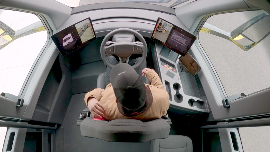 Tesla Semi's spacious cabin is built around the driver, Tesla engineer ...