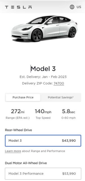 Tesla drops prices of its Model S, 3, X, and Y vehicles (complete list ...