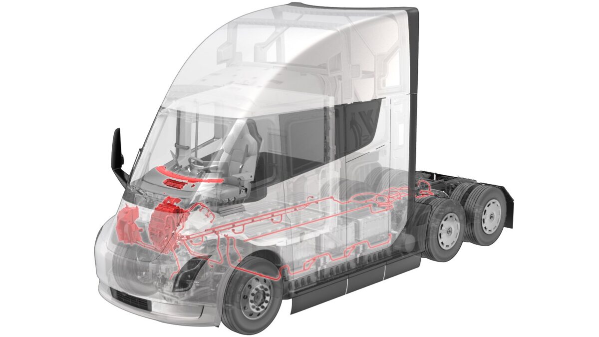 Tesla Semi Details Revealed In Parts Catalog Diagrams - CleanTechnica