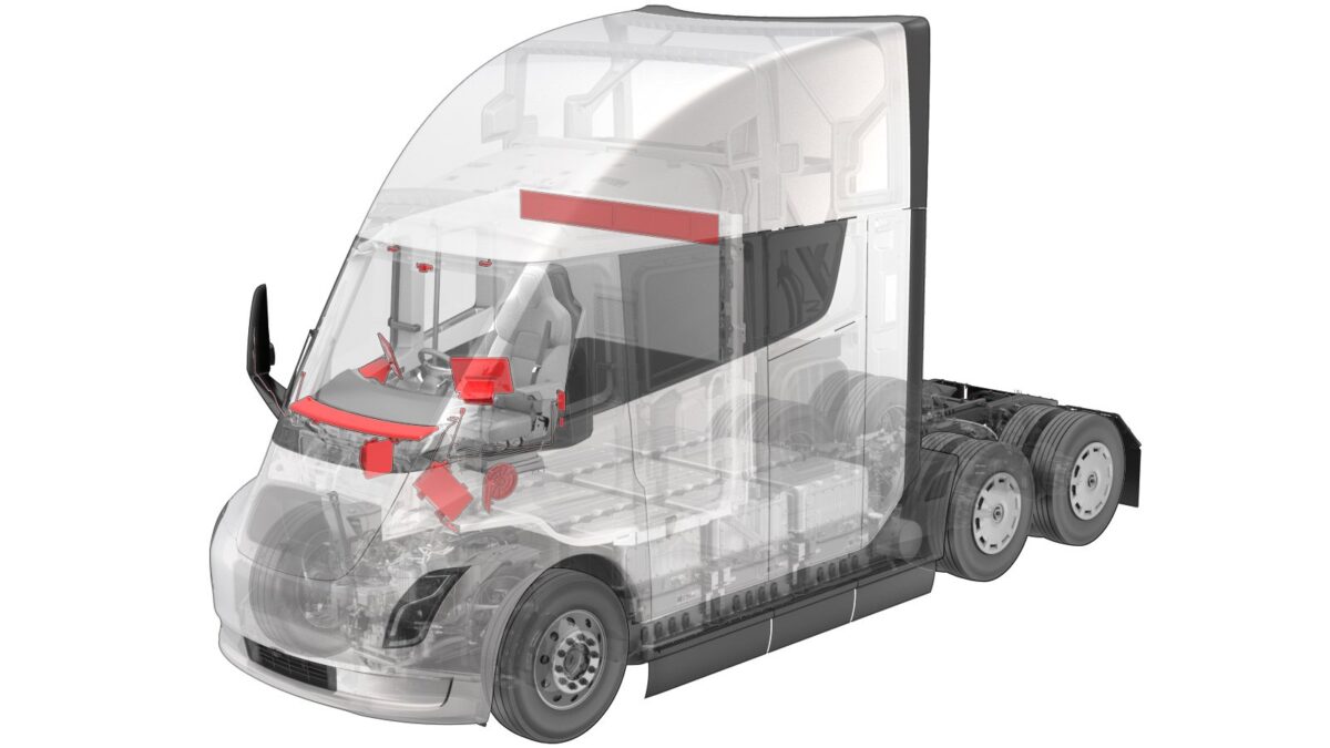 Tesla Semi Details Revealed In Parts Catalog Diagrams - CleanTechnica