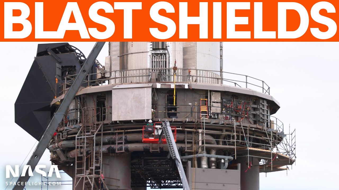 Starbase updates: Starship 26 cryo test, OLM gets blast shields ...