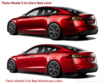 Tesla introduces 'Ultra Red' a fiery new Model S and Model X premium ...