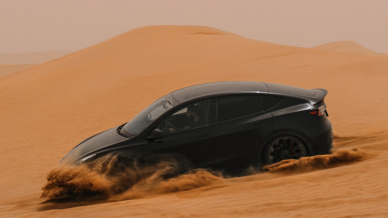 Watch Tesla test its cars for extreme heat performance in the deserts ...