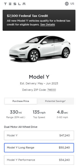 Tesla relaunches Model 3 Long Range AWD, increases prices of Model Y ...