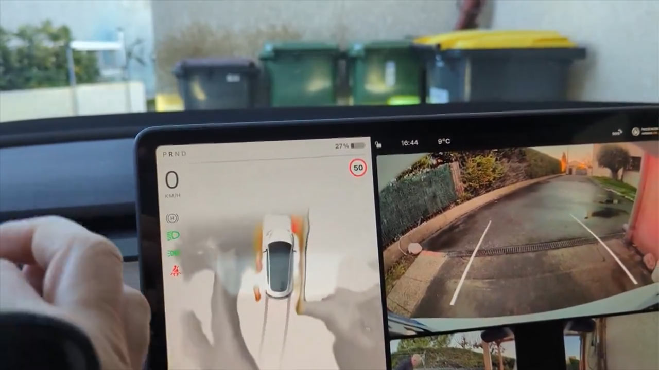 Tesla Update Park Assist