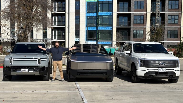 Comparison review: Tesla Cybertruck vs. Rivian R1T vs. Ford F-150 ...