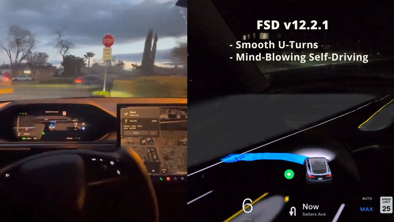 Tesla begins wider release of FSD Beta 12.2.1 (2023.44.30.2) — it can ...