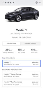 Tesla Model Y and Model X get a direct price discount of $7,500 federal ...