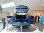 Look at the exploded view of Tesla Model Y on display at the Mall of ...