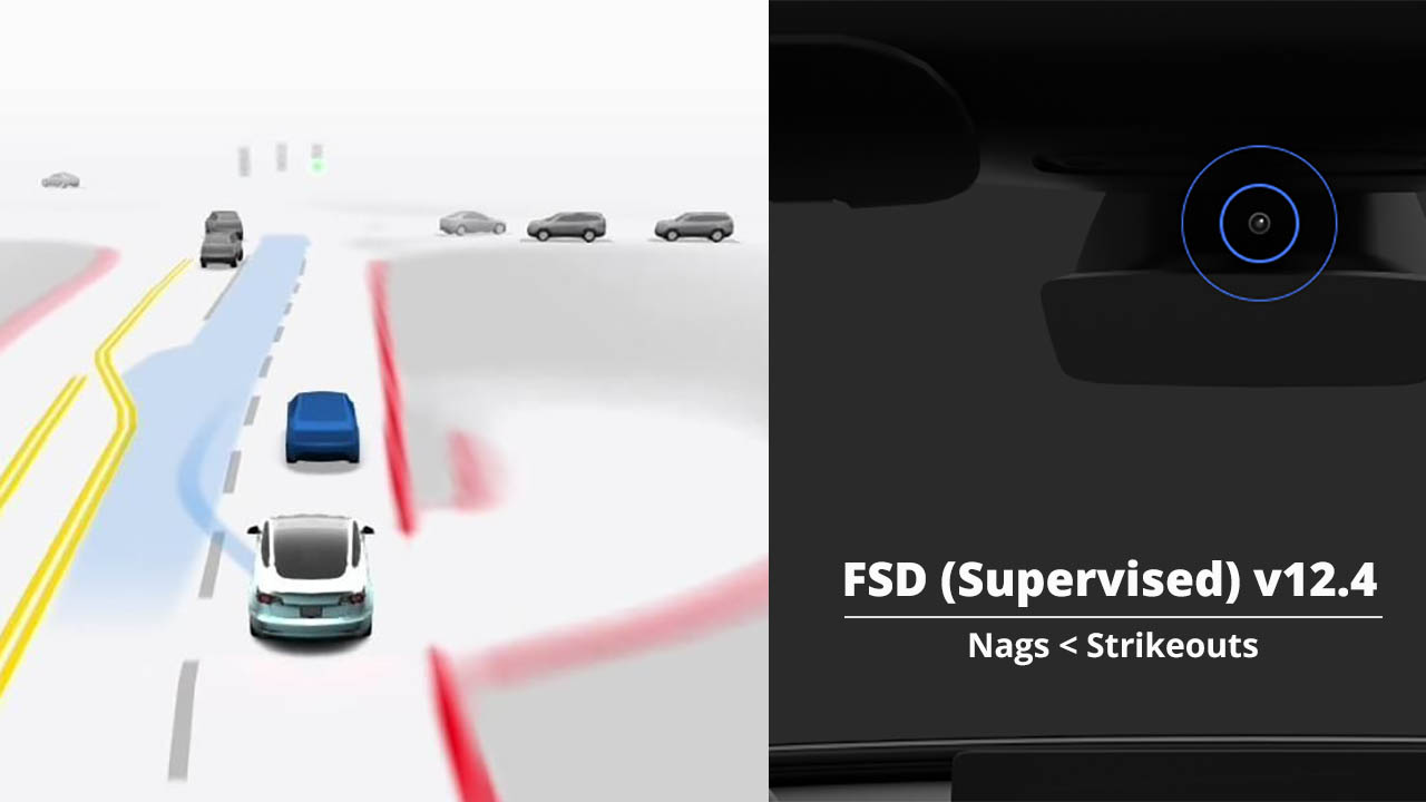 Tesla FSD v12.4: Autopilot Strikeouts, vision-based monitoring ...