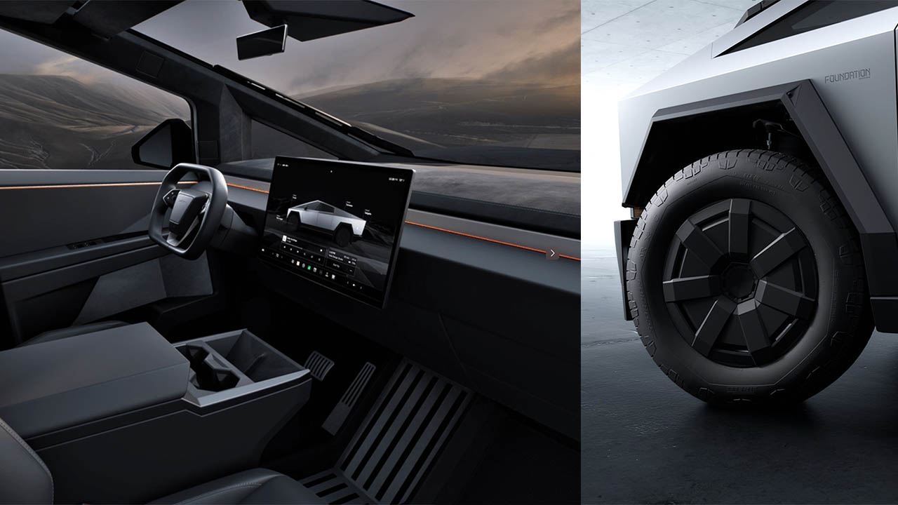 Tesla launches new Cybertruck Tactical Grey interior and 20" Core ...