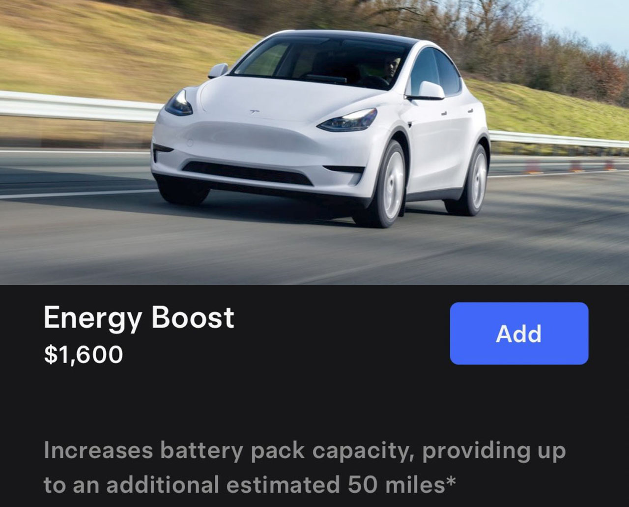 Tesla Model Y RWD owners can unlock 50 miles of extra range for $1,600 ...