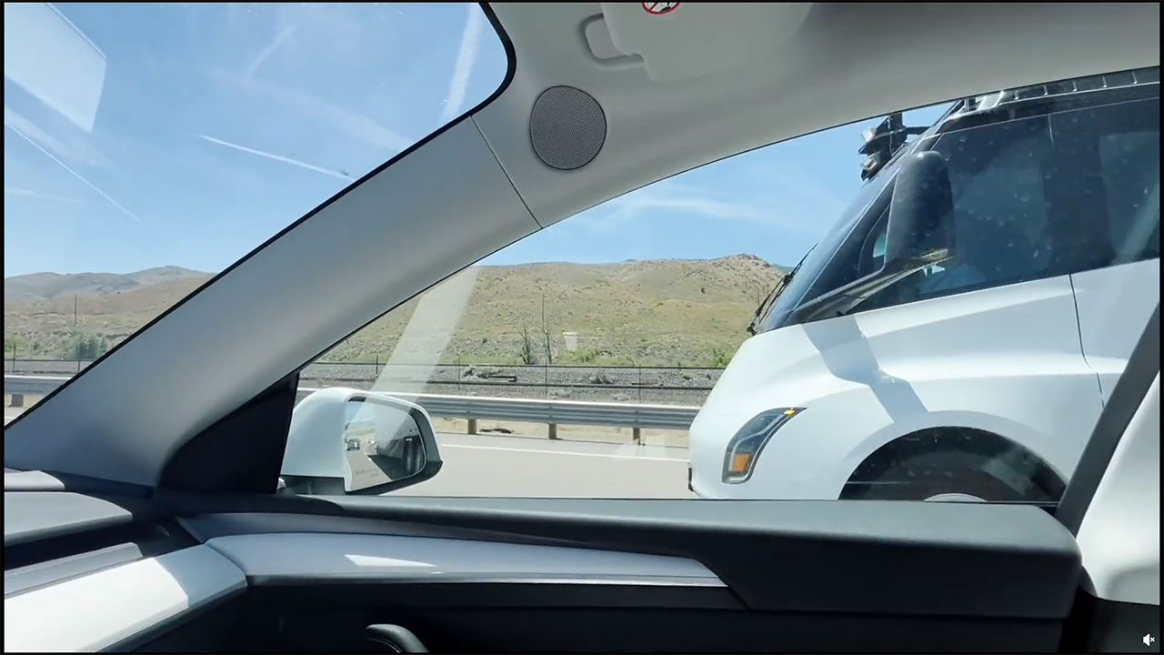 Tesla Semi spotted with a suite of sensors on the roof, Elon Musk ...