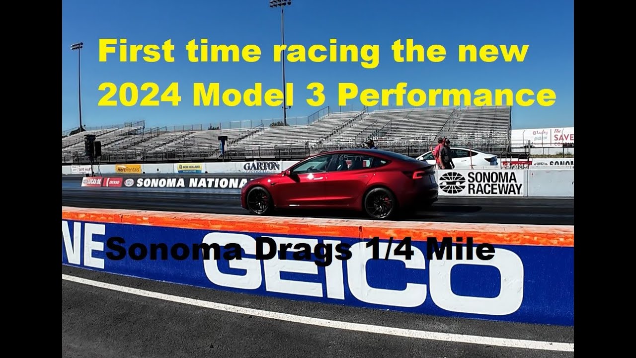 Watch the new Tesla Model 3 Performance run a quarter-mile in under 11 ...