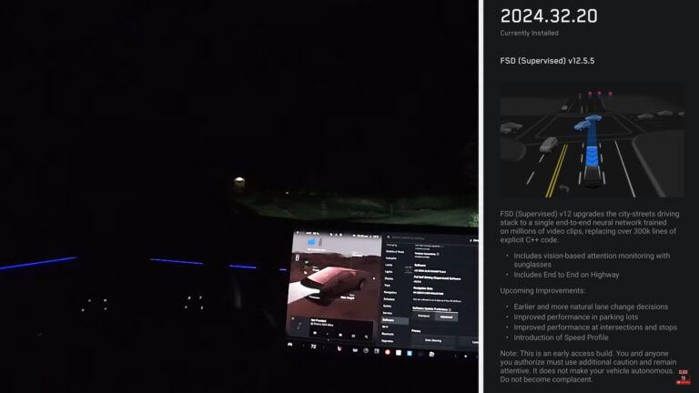 Tesla rolls out Cybertruck FSD v12.5.5 (2024.32.20) with End-to-End on ...