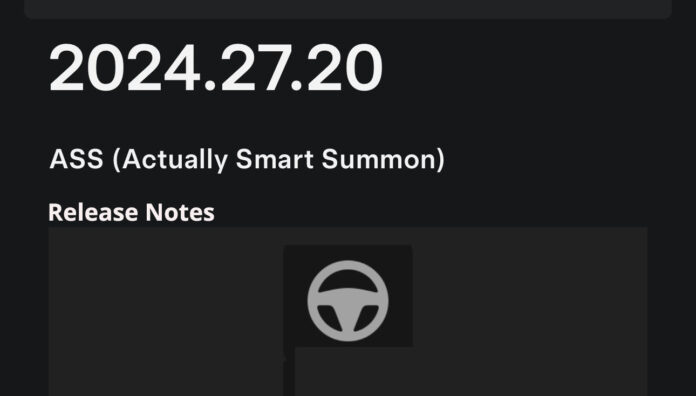Tesla rolls out the Actually Smart Summon (ASS) feature with FSD 12.5.3 ...