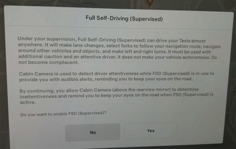 Tesla offers a 30-day free FSD trial once again even for legacy ...