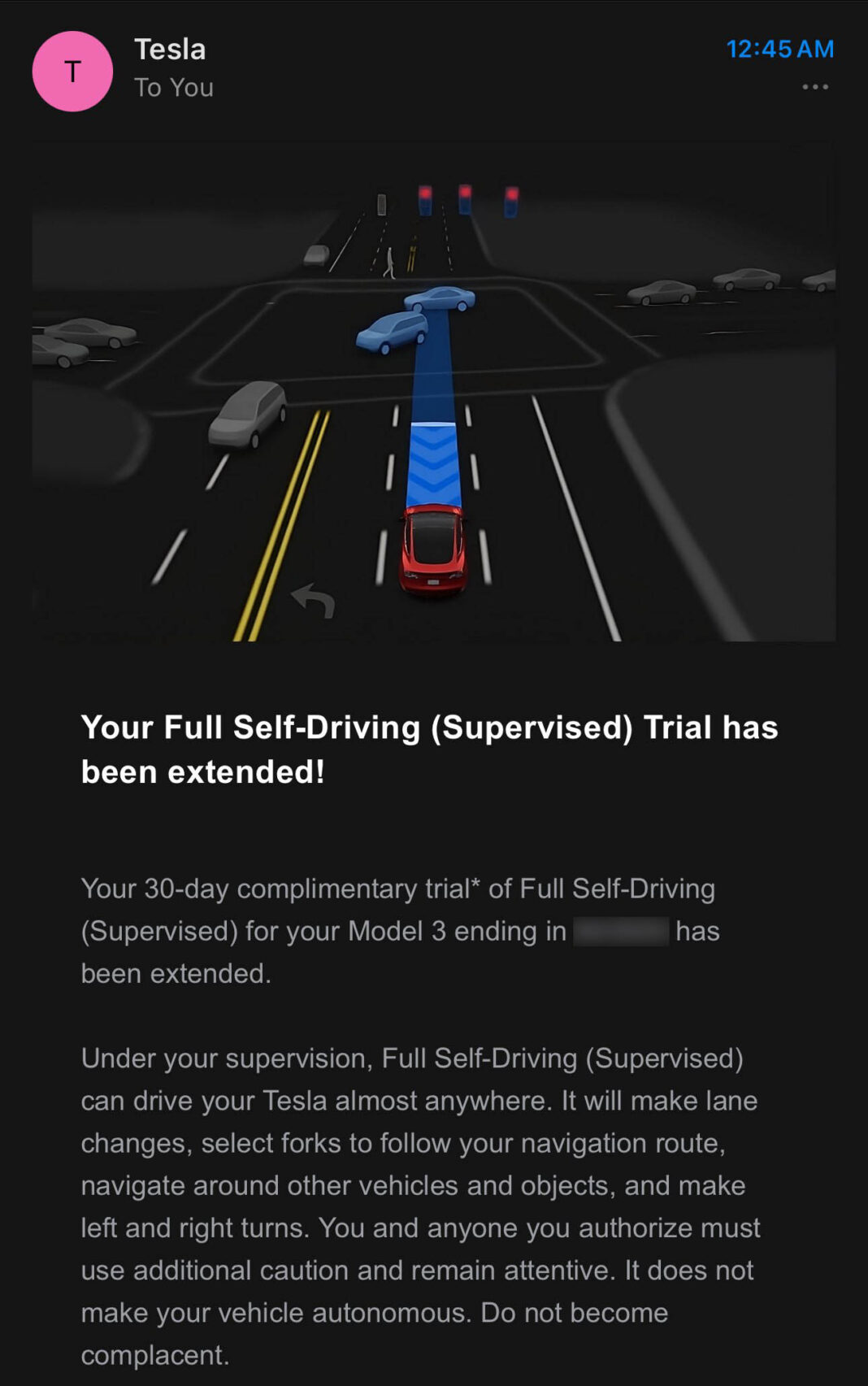 Tesla issues FSD trial users an extension to experience the upcoming ...