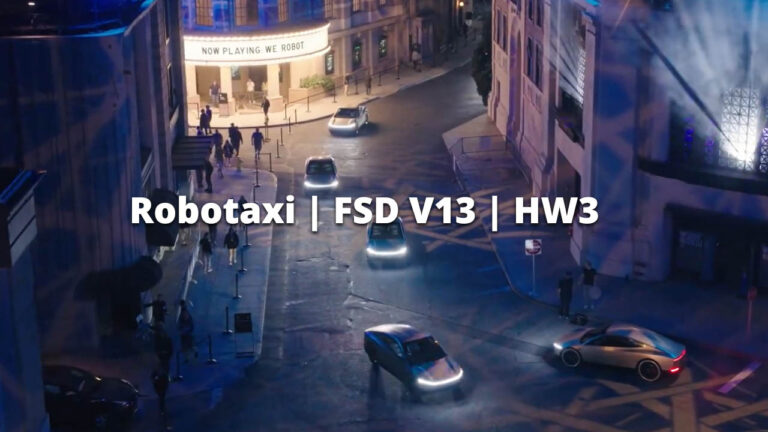 Tesla Robotaxis used FSD v13 which ships soon, HW3 Robotaxi capability ...