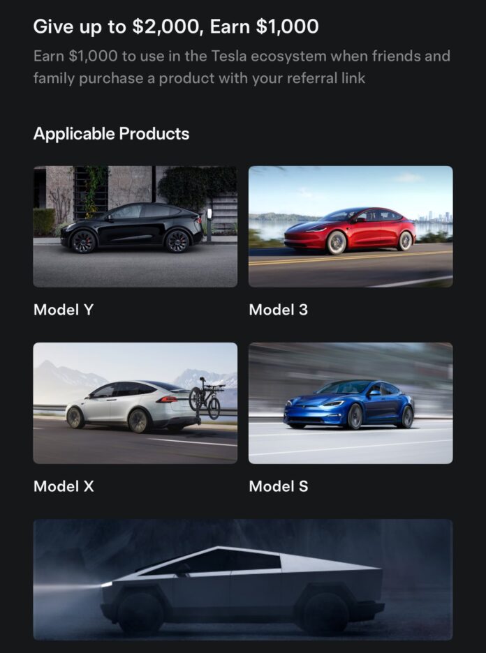 Tesla (TSLA) upgrades its 2024 Referral Program to boost Holiday Season ...