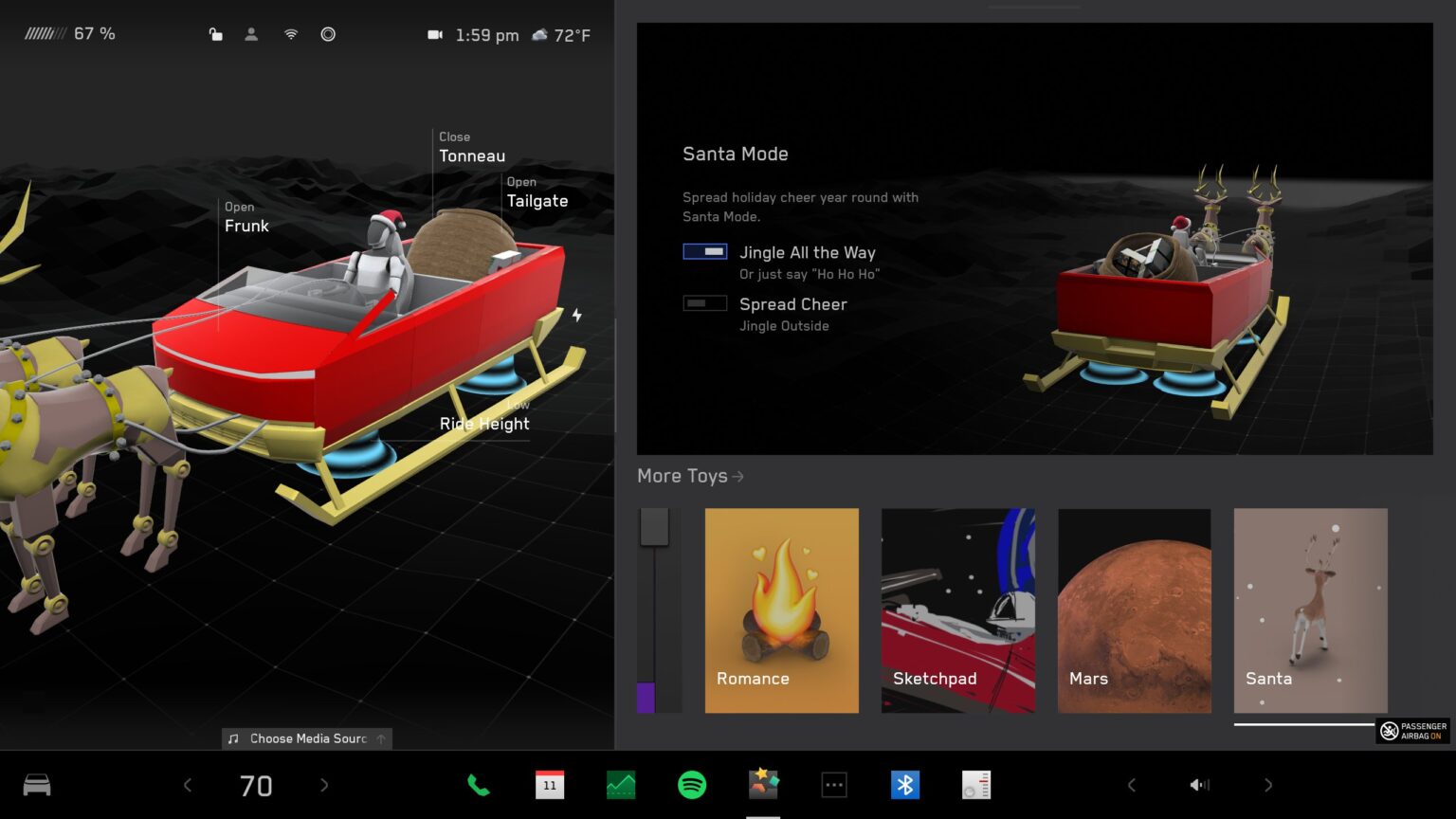 Cybertruck gets fun and exciting new features in the Tesla Holiday ...