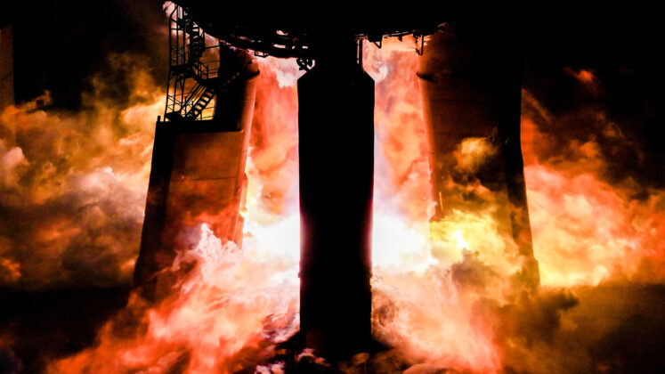 Starship Flight 7 Super Heavy static fire test conducted as SpaceX ...