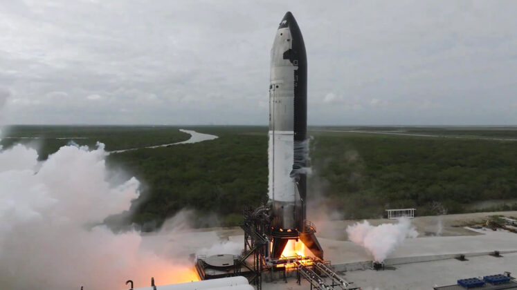 Static fire test of Flight 7 Starship pushes SpaceX one step closer to ...