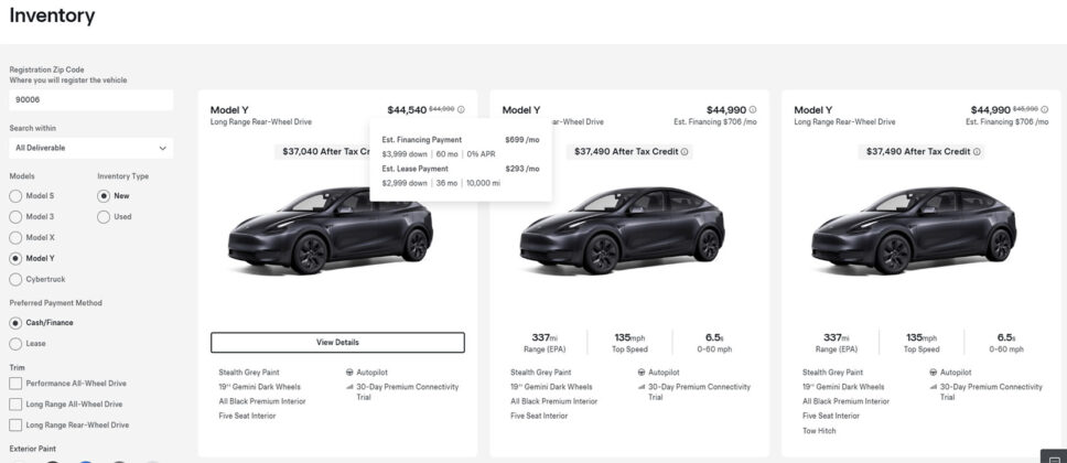 0% APR offer on Tesla Model 3 and Model Y ends December 15th — get a ...