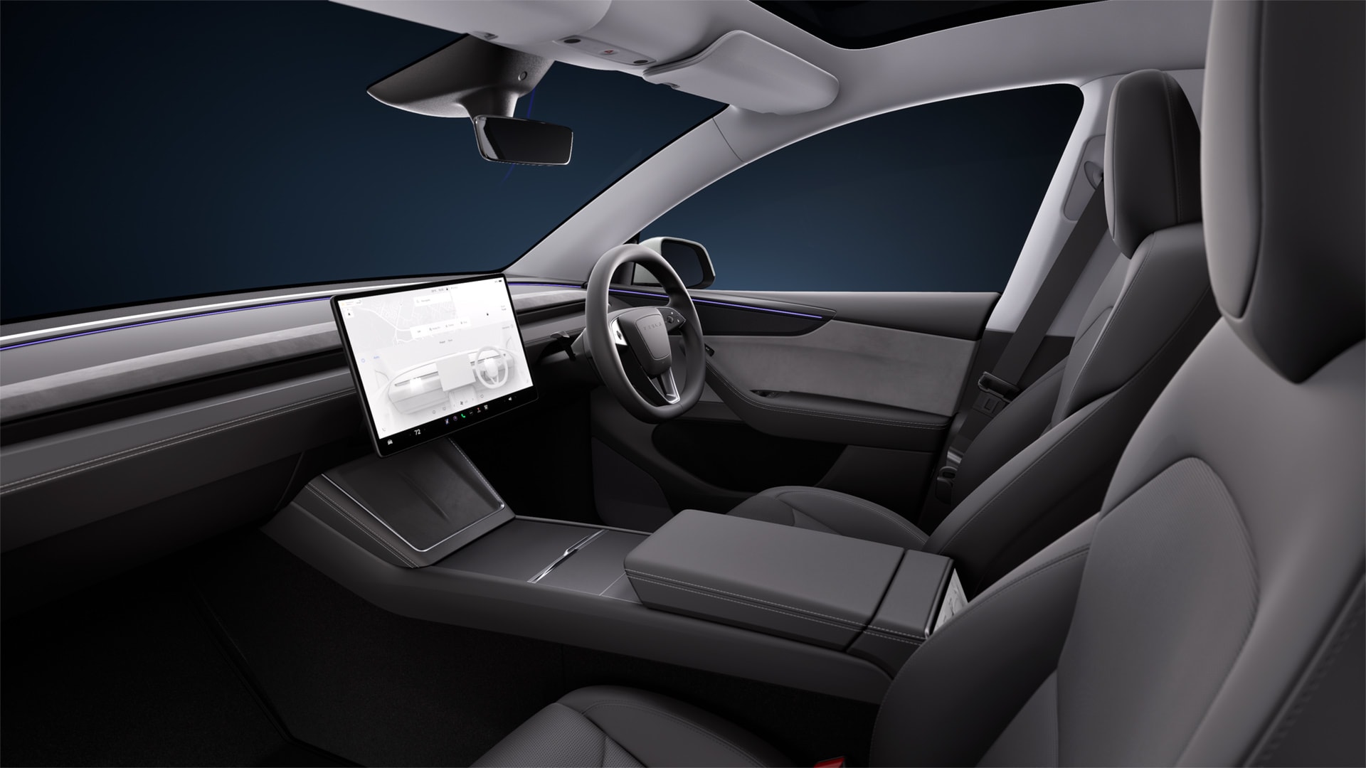 2025 Tesla Model Y Juniper: explore the redesigned interior and ...