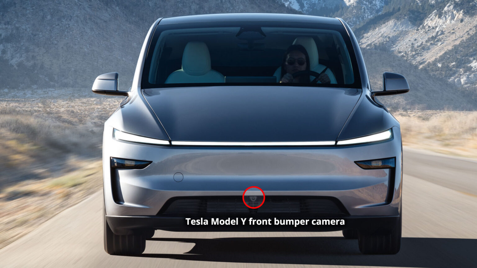 Tesla Model Y Juniper has a front bumper camera for FSD and more ...