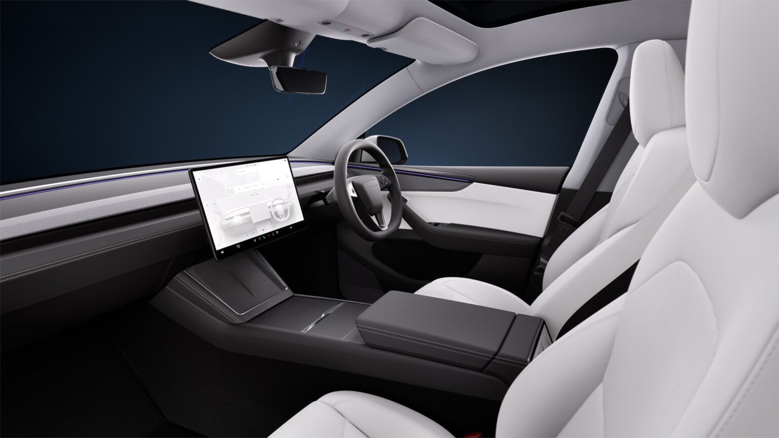 2025 Tesla Model Y Juniper: explore the redesigned interior and ...