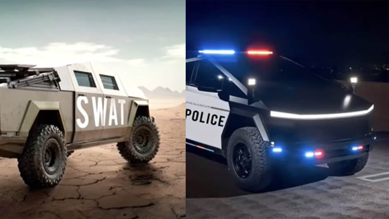 Las Vegas Metro Police gets a Cybertruck fleet of patrol and SWAT ...