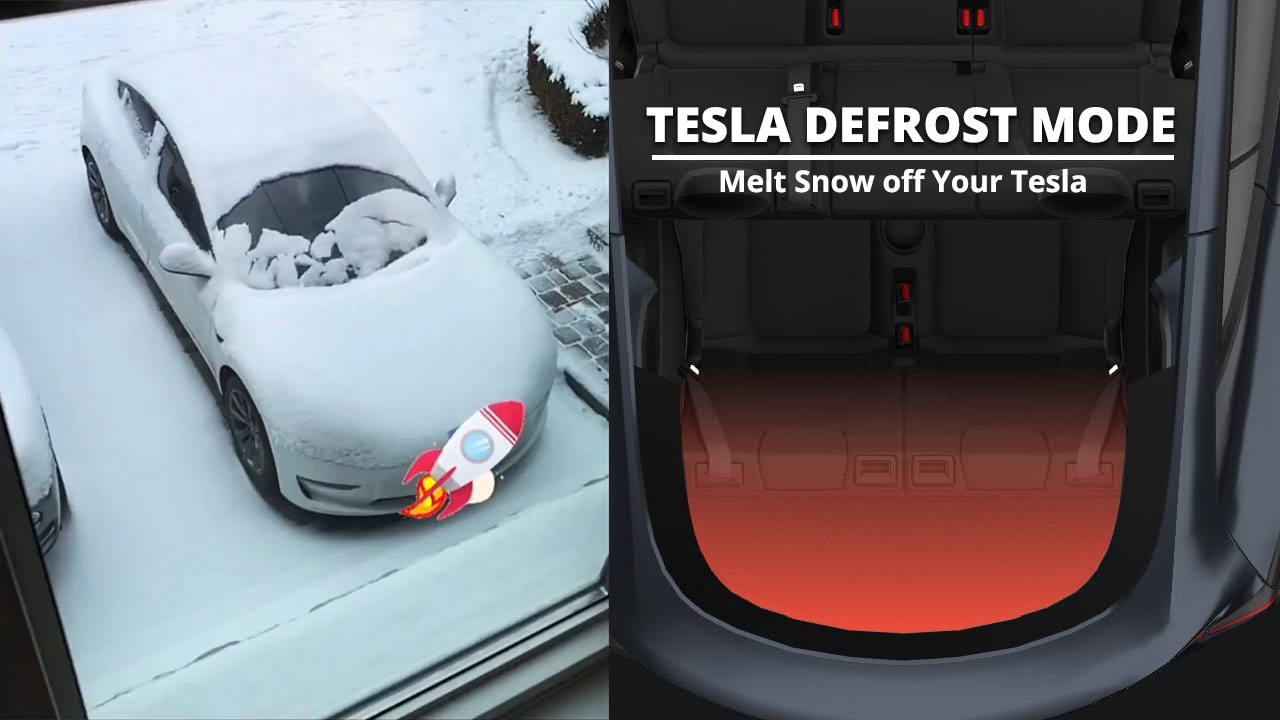 Defrost Mode lets you remotely melt snow from your Tesla in just ...