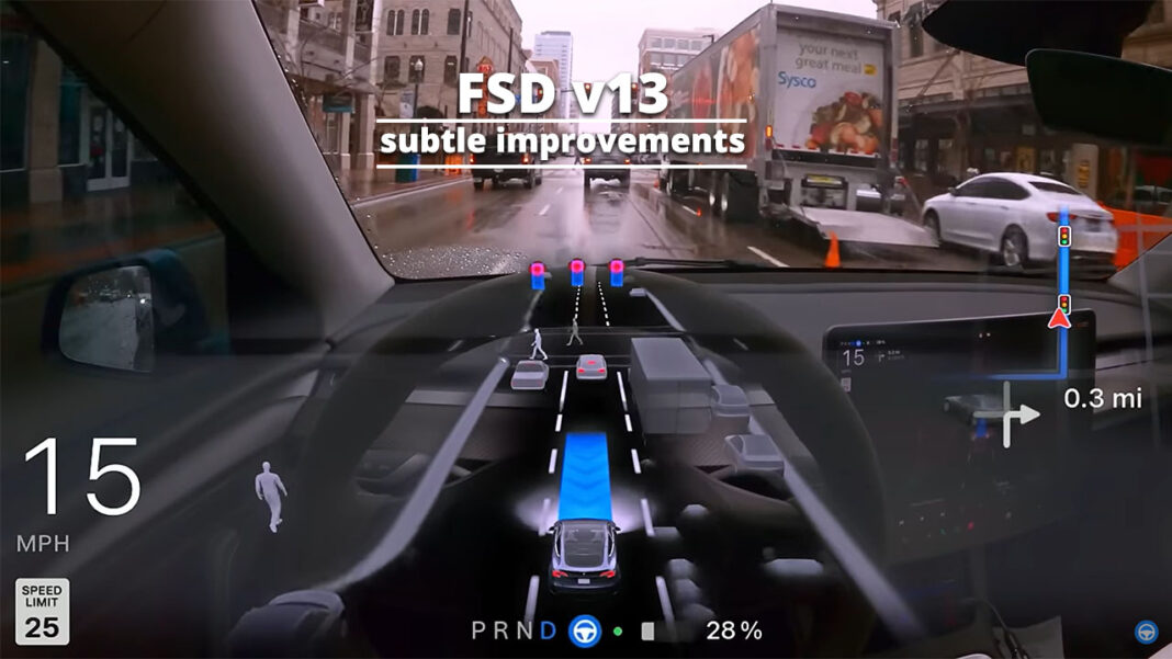 Tesla FSD v13 beta tester marks subtle but significant improvements in ...